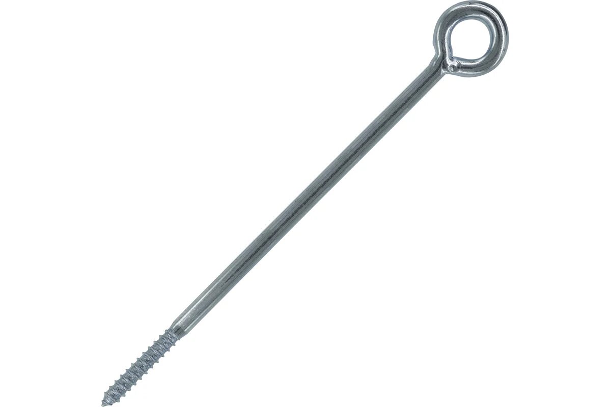 Европартнер Шуруп с кольцом для крепления строительных лесов 12x300 мм, 1 шт
