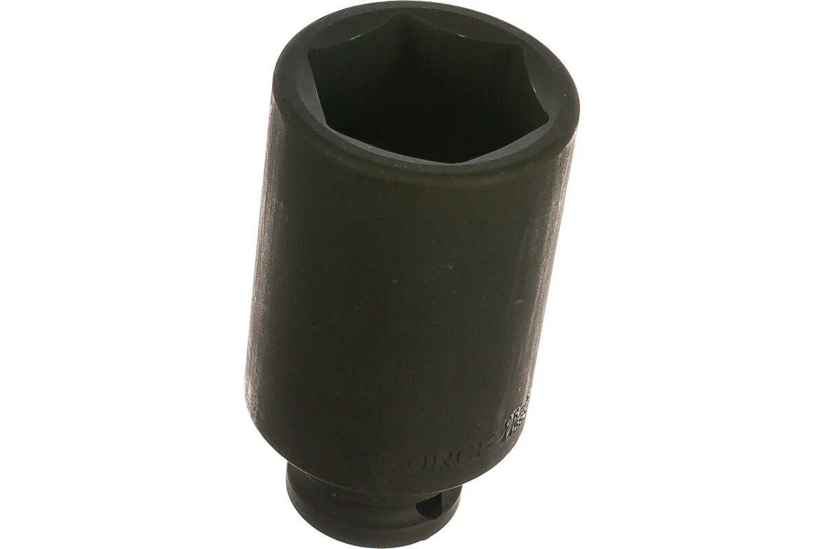 Головка 6‑гранная ударная глубокая TORCE FORCE 33 мм 85 мм CrMo квадрат с отверстием 1/2 дюйма