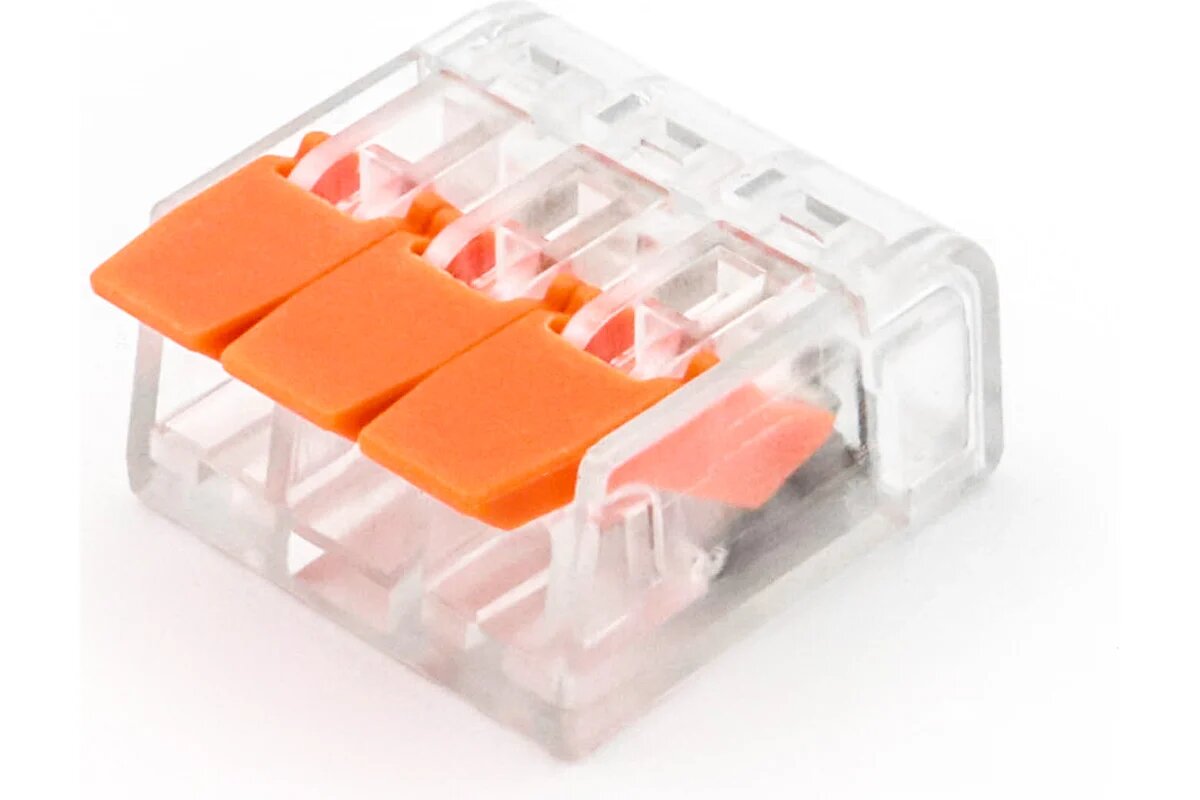 SLP electrics PCT-413 клемма зажимная соединительная безвинтовая, 20 шт в пакете