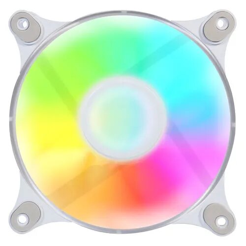 Вентилятор GMNG GG-CF120ARGB4-PWMWH ARGB 120х120x25 белый 4-pin Ret