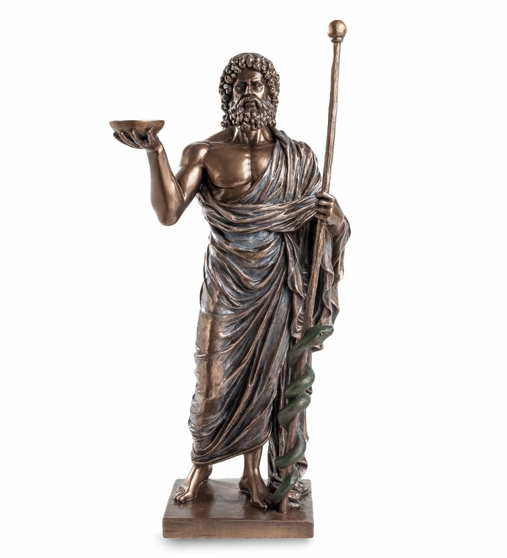 Статуэтка 'Асклепий - бог медицины и врачевания'