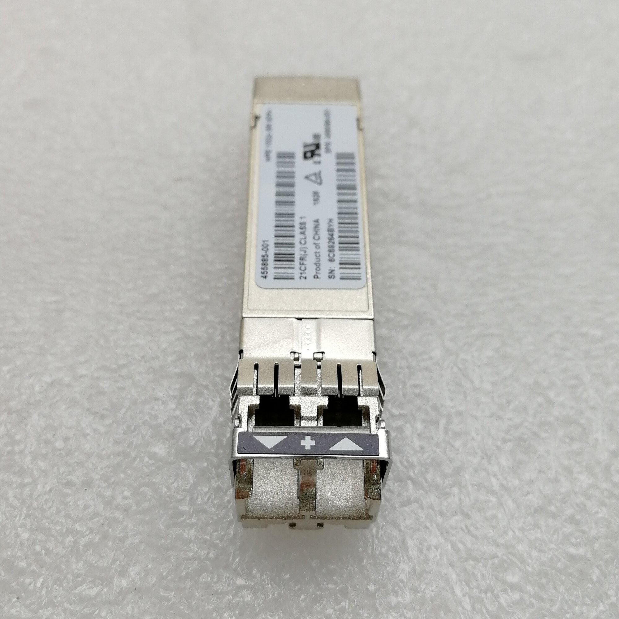 Трансивер HPE 455883-B21 оптоволоконный BladeSystem c-Class 10Gb SR SFP+ Transceiver 456096-001 455885-001