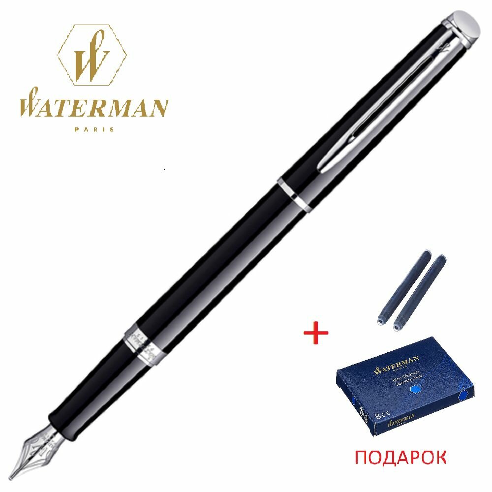 S0920510 Waterman Hemisphere Mars Black CT перьевая ручка