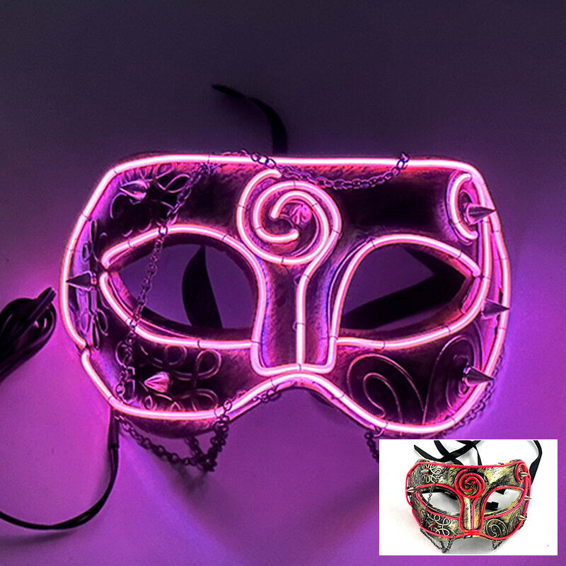 Маска для выпускного вечера "Ретро-принц", светящаяся, для Хэллоуина, Slipknot