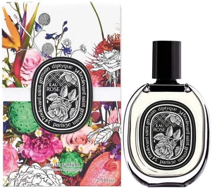 Diptyque Eau Rose edp 75 мл, парфюмерная вода Женская