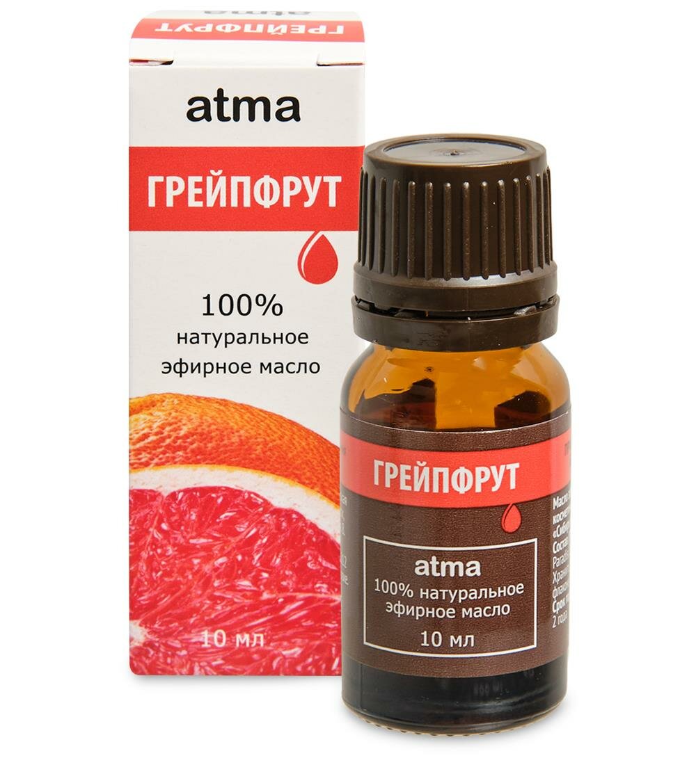 Эфирное масло Грейпфрута 10мл A2174040 GREENLAB, Россия, для бани и душа