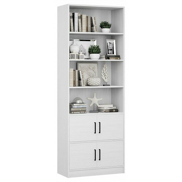 Стеллаж комбинированный Mebelion Либерти-52-128