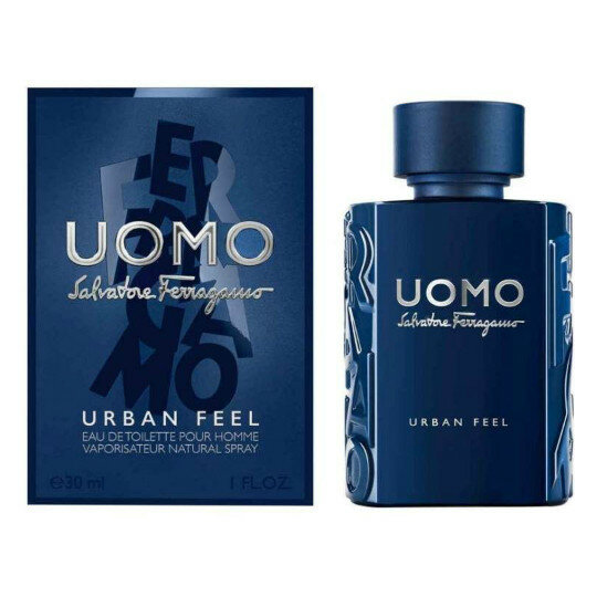 Туалетная вода Salvatore Ferragamo мужская Uomo Salvatore Ferragamo Urban Feel 30 мл