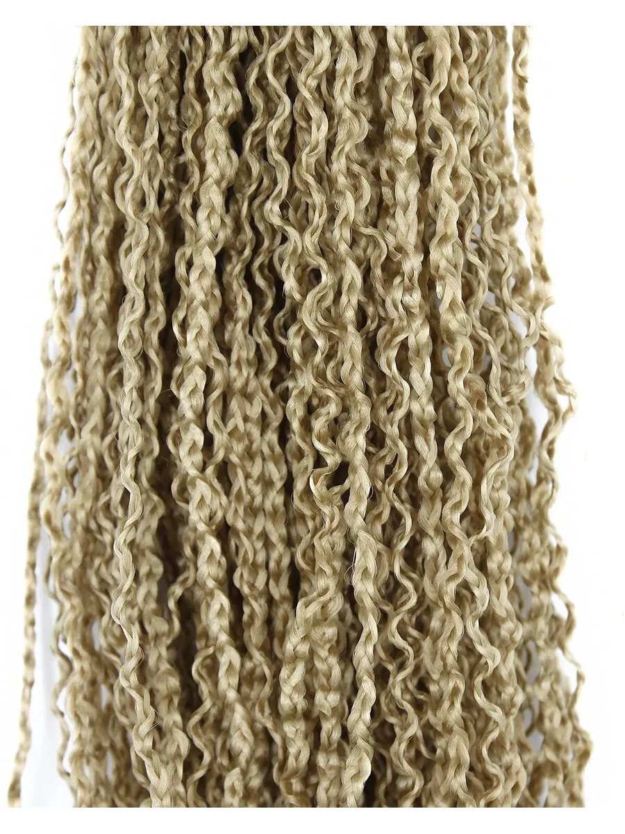 Зизи гофре для плетения "Hairshop", косички № 24, 110 см, 100г