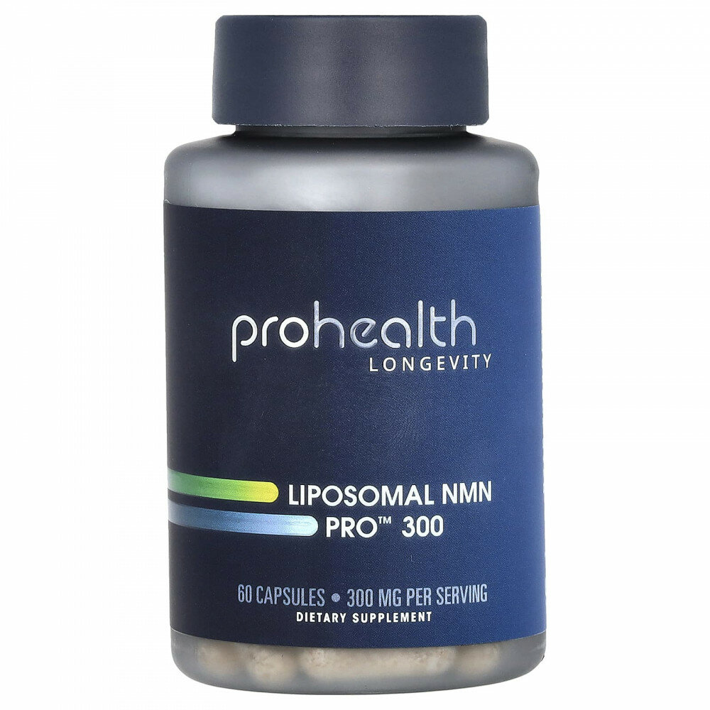 ProHealth Longevity, Liposomal NMN Pro 300, 60 капсул (150 мг в капсуле)
