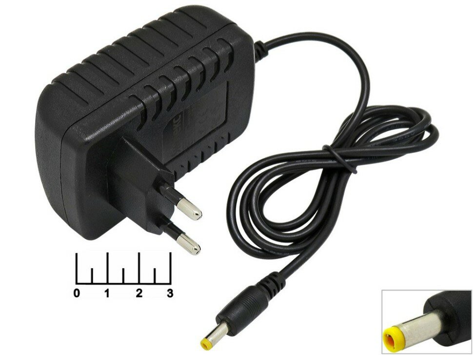 Блок питания 15V 1.2A AC-N1420-YS импульсный (4.0*1.7) (+ внутри) Яндекс