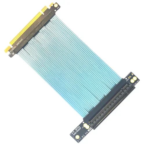 SPEEDIER PCI-e 4.0 X16 кабель для видеокарты 30 см 30cm, 16AD4-Blue