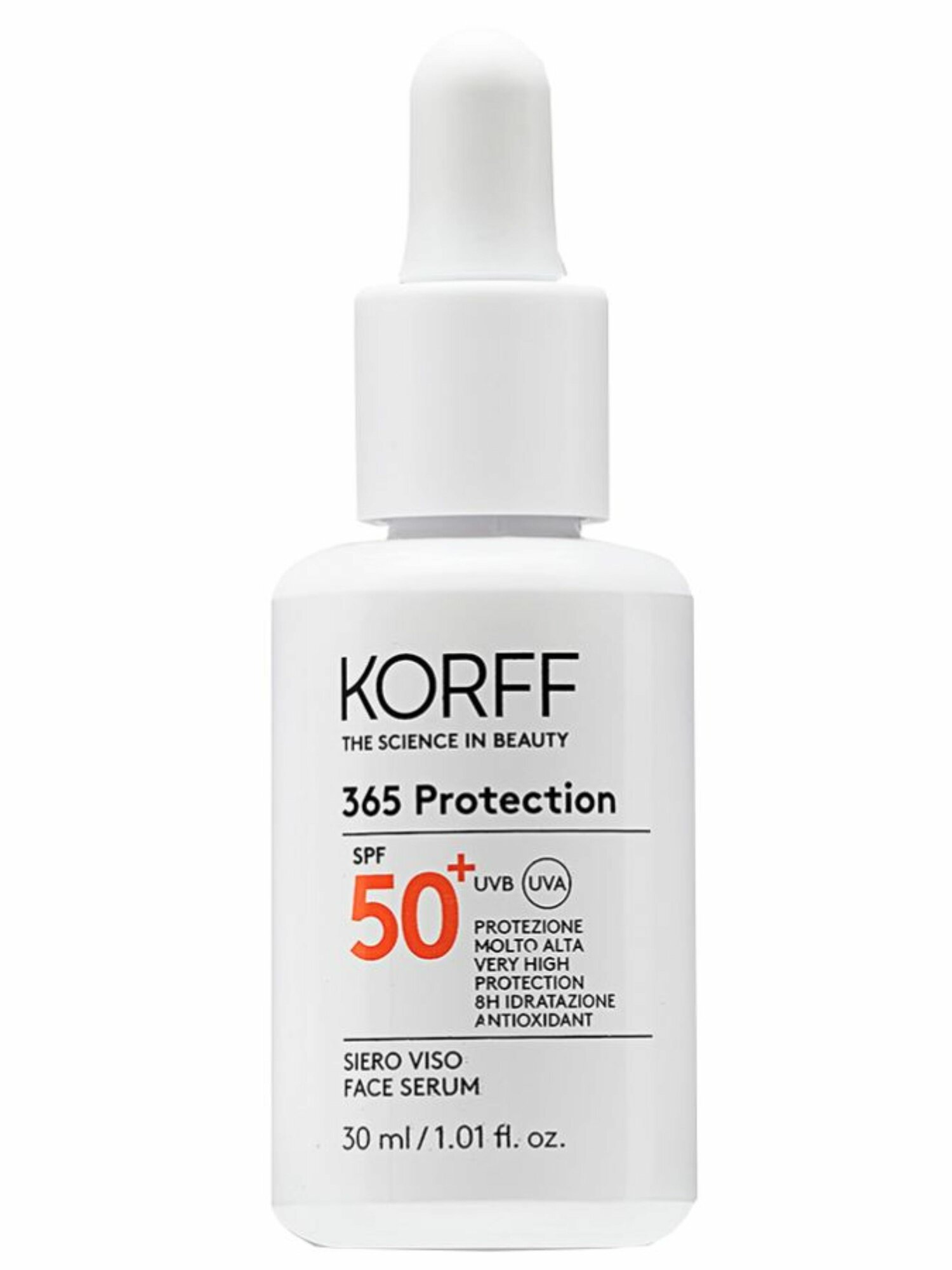 KORFF Солнцезащитная сыворотка для лица 365 Protection Face Serum SPF50+