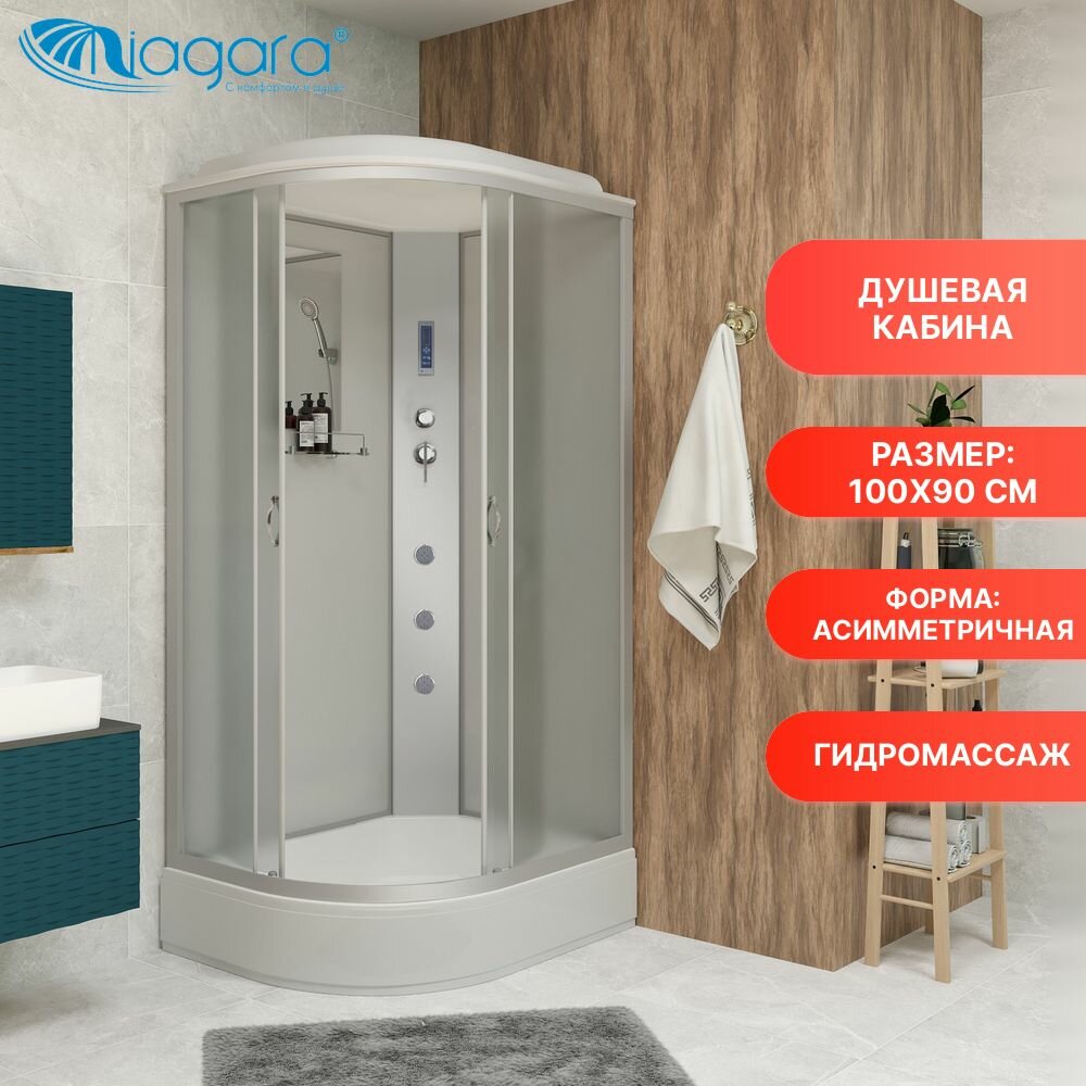 Душевая кабина Niagara Classic NG-33094-14RF 100x90