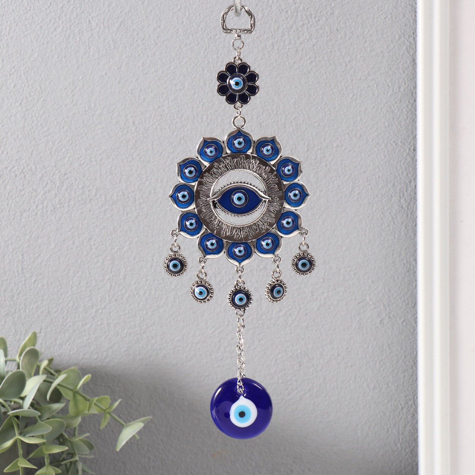 Подвеска от сглаза «Око в цветке», 7.6×22.5 см