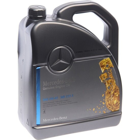 Моторное масло Mercedes-benz 5W-40 229.5 синтетическое 5 л