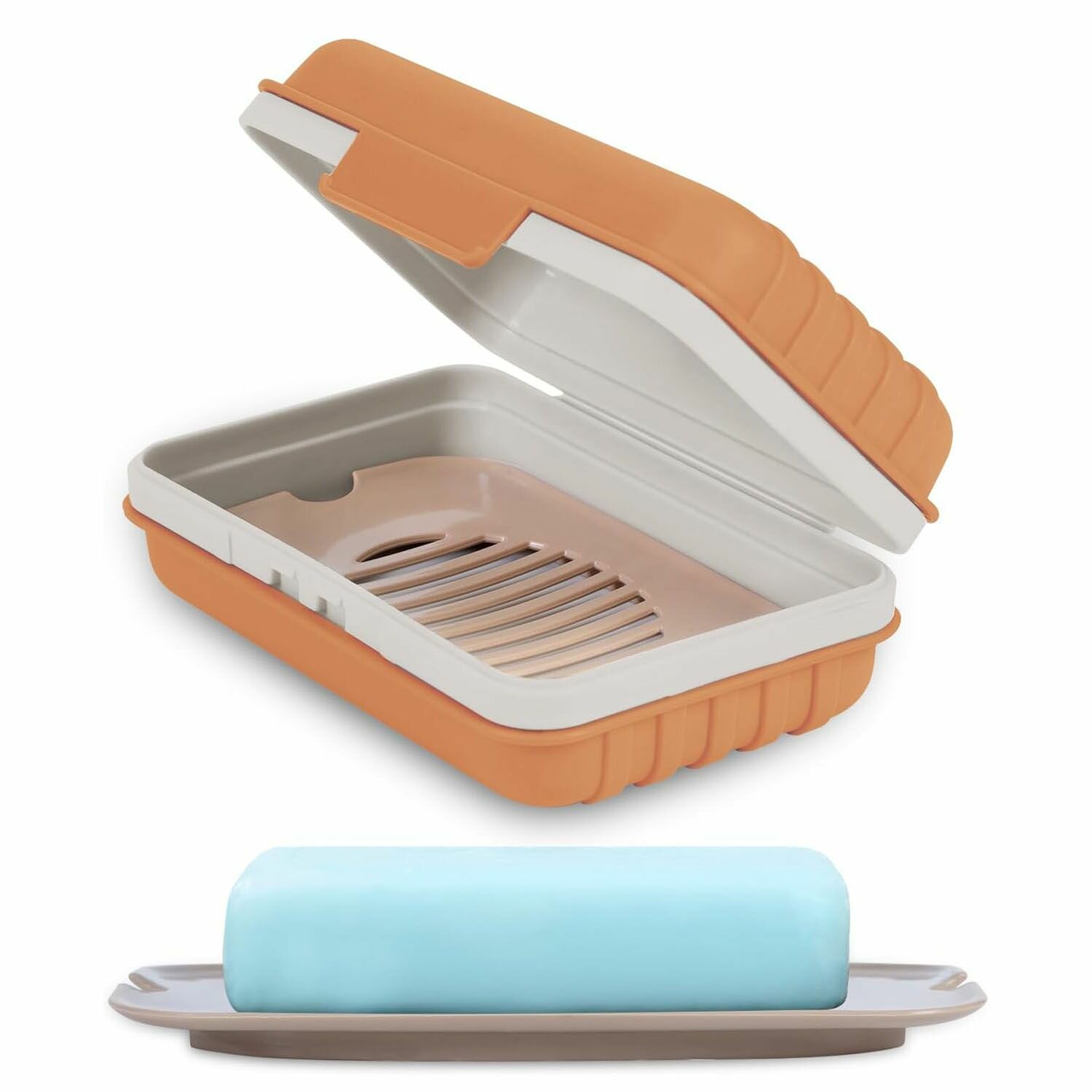 Дорожный контейнер для мыла, мыльница