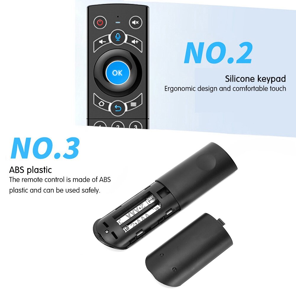 G21 USB Wireless Backlight Air Remote Mouse Smart Voice Controller with Gyroscope — фото 1
