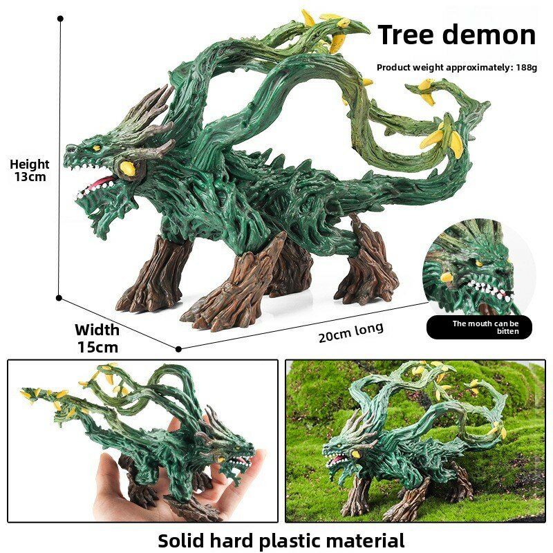 Realistic animal figures with articulation for kids learning and creative play