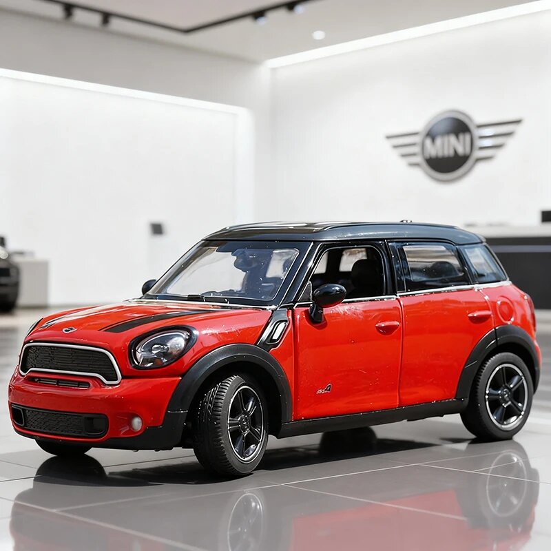 Welly Mini Cooper S Countryman Red 1:24