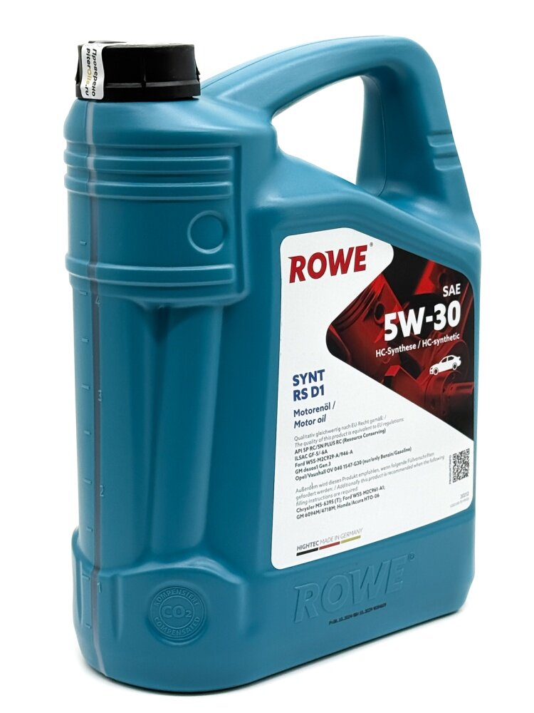 Rowe HIGHTEC SYNT RS D1 5W-30 (5л) 20212005099
