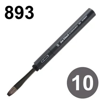 Da Vinci Кисть для рисования Скошенная №10, 1 шт.