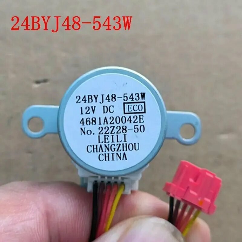 Для шагового двигателя кондиционера LG 24BYJ48-543W DC12V Двигатель жалюзи Запчасти