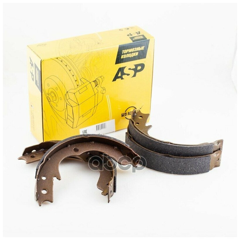 Колодки барабанные стояночного тормоза ASP арт. k360105