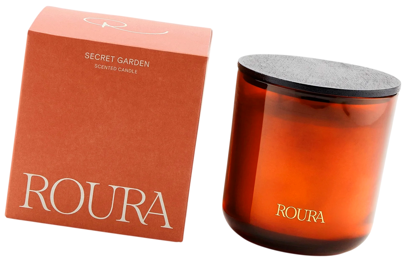 Roura Royal Amber 830 гр - парфюмированная свеча / Рура Ройял Эмбер