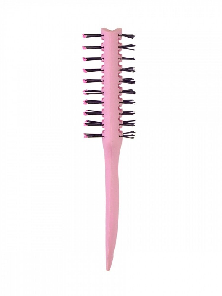 LEI Расчёска вентиляционная, двухсторонняя 170, розовая