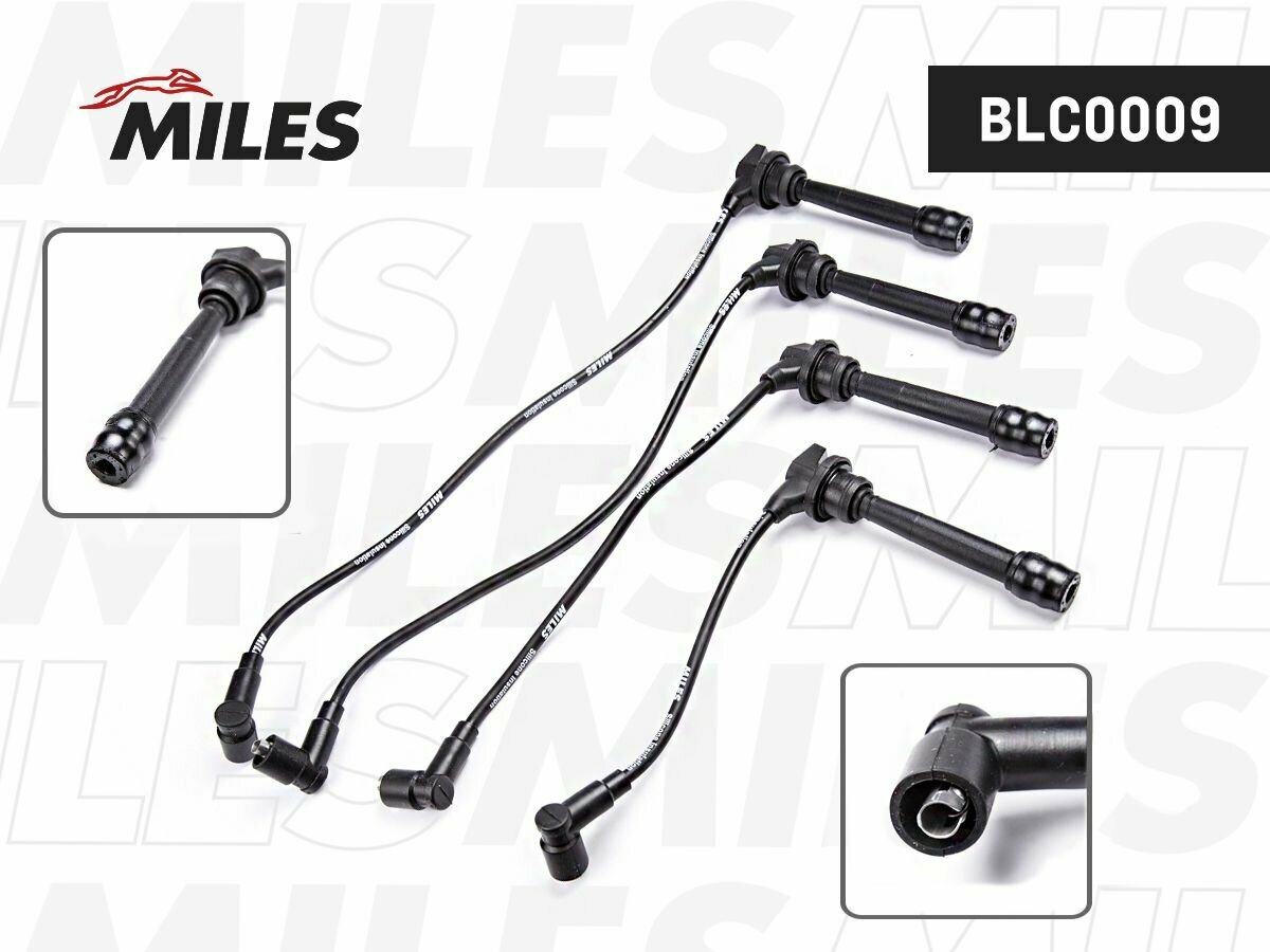 Провода высоковольтные, для Хендай Акцент, 1, 2, 3, КИА Рио 2 арт BLC0009