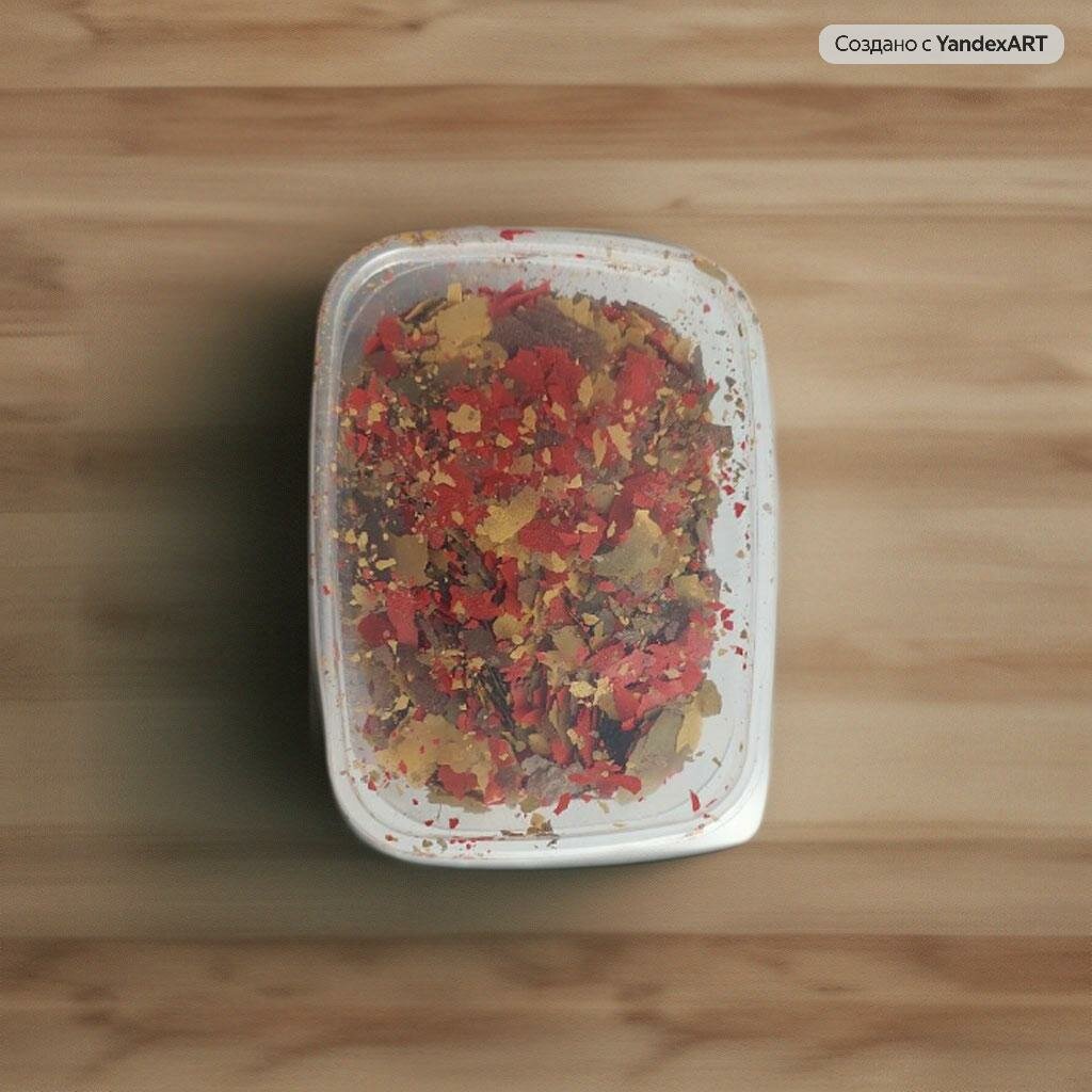 Корм сухой Prodac Tropical Fish Flakes, для аквариумных пресноводных рыб, в виде хлопьев 50 гр.