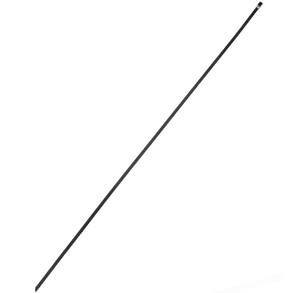 Хомут СКСп(304) 4,6х500мм стальной с полимерным покрытием (Fortisflex) (100 шт. в наборе)