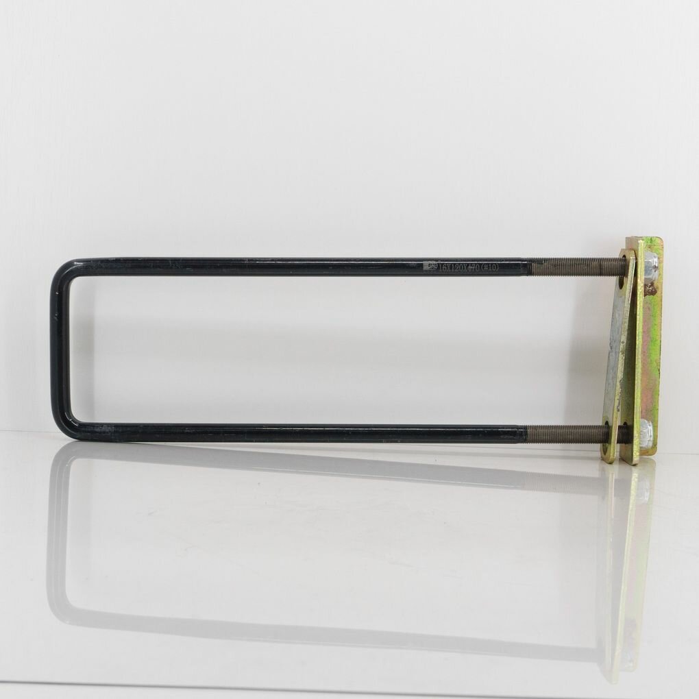 Стремянка крепления будки/кузова 16*120*470, ZEVS (с закрепляющимися планками)