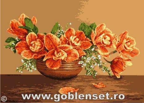 A orchids vase G1037