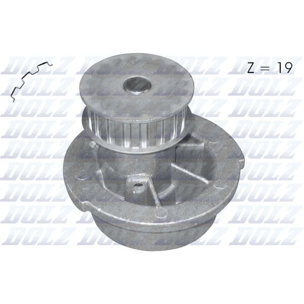 Насос водяной помпа для автомобиля Vauxhall Opel Ford, DOLZ O105 (1 шт.)