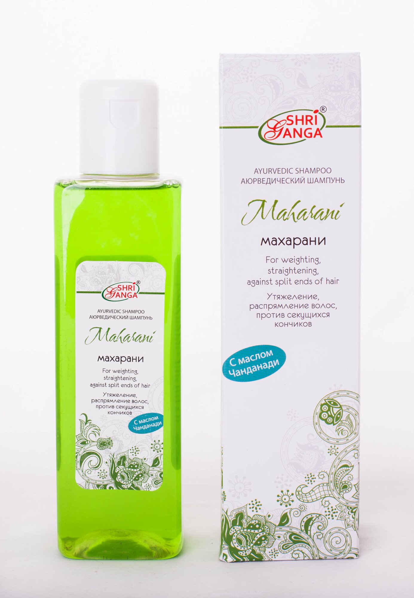 Шампунь Махарани 200 мл/Shampoo «Maharani» (For weighting, straightening the hair, against split end