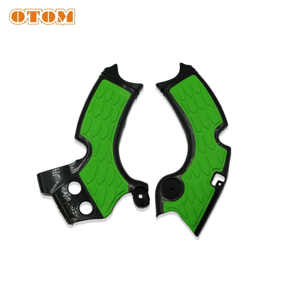 OTOM защита рамы мотоцикла, Green Black, KX250F 2015-2018