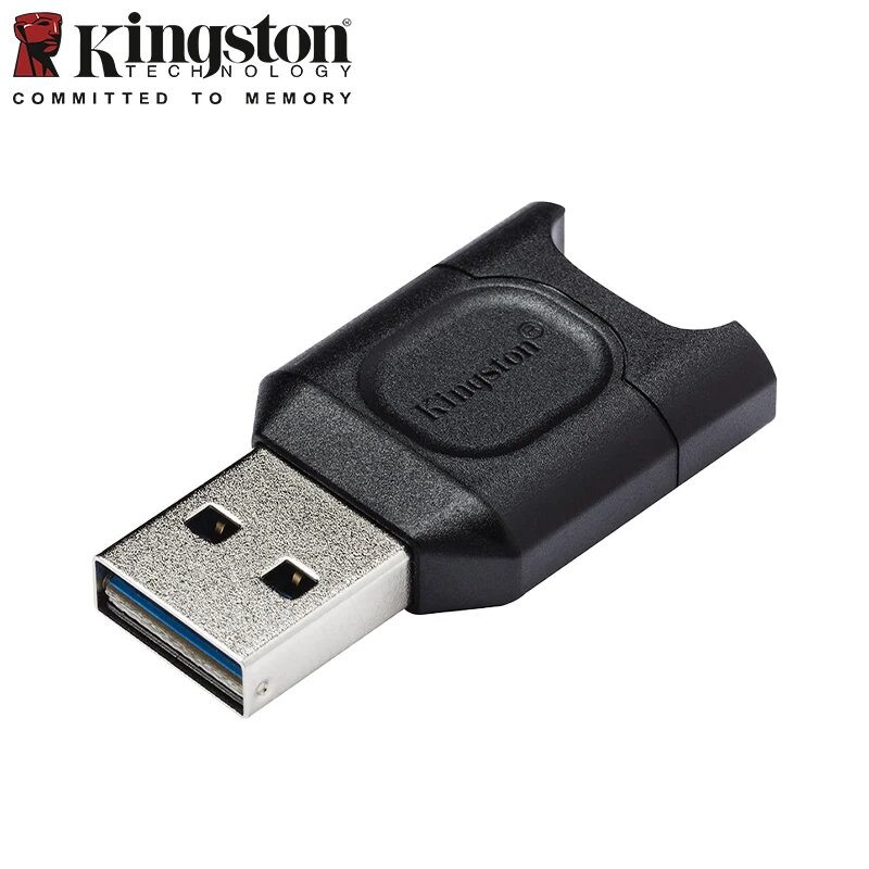 Kingston MobileLite Plus USB 3,2 устройство для чтения карт microSD, TF-карт, мини-ридер, USB-адаптер для компьютера