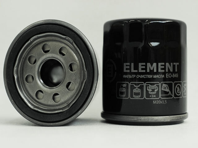 Фильтр масляный Lada Vesta; Renault Duster, Logan, Sandero (1.6 H4M) Element