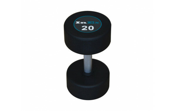 Inex Фиксированные обрезиненные гантели INEX GMAX 35 кг