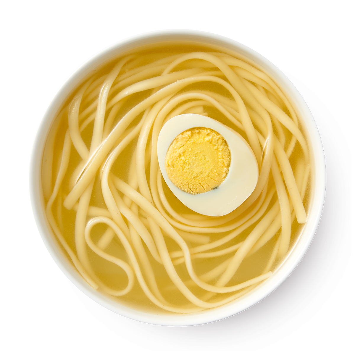 Бульон «Братья Караваевы», с куриным яйцом, куриный бульон, лапша, 250 г