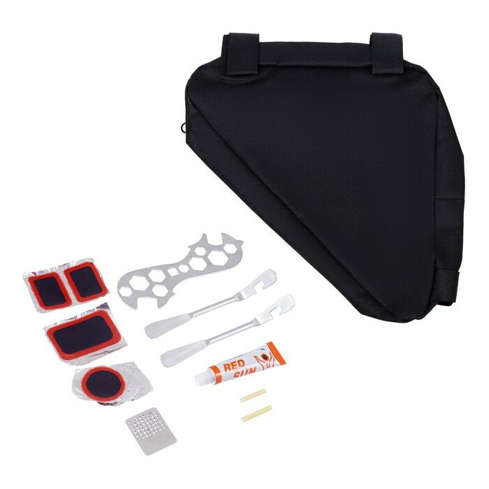 Набор для велосипеда 2 в 1: ремонтный набор, сумка 20 х 20 х 27 см 9867415