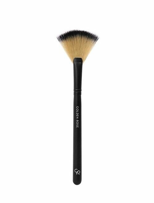 GOLDEN ROSE Веерообразная кисть для пудры и хайлайтера K-FIR-310 FAN BRUSH