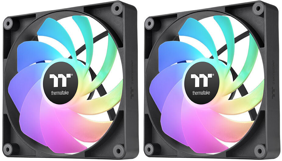 Вентилятор для корпуса Thermaltake CT120 Reverse ARGB Sync Fan Black (2-Fan Pack) (CL-F173-PL12SW-A)