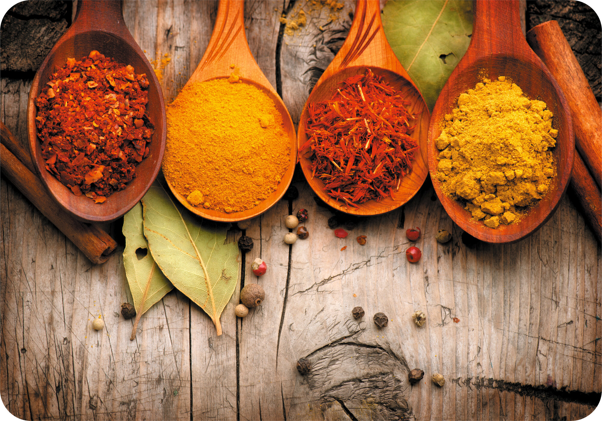 Салфетка сервировочная Специи, "Рыжий Кот" PPM-01-SP, 40 х 28 см, материал: пластик