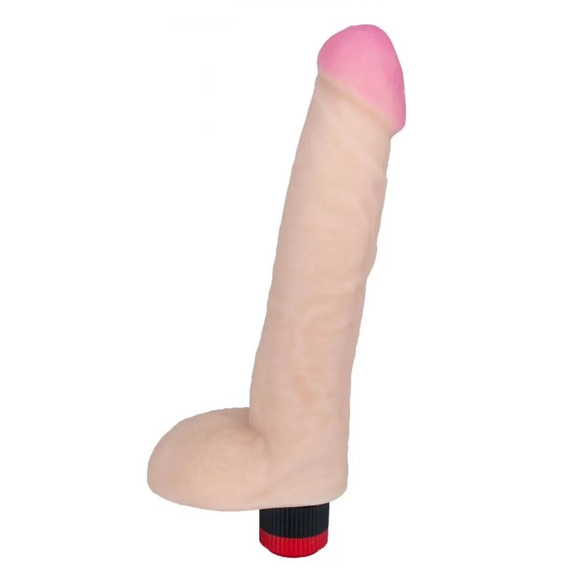 Реалистичный по форме и на ощупь вибратор - 27,2 см телесный
