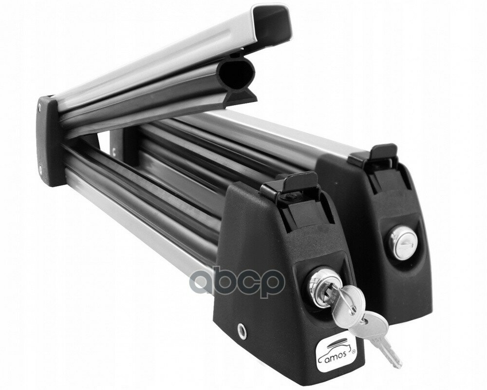 Крепление для 3-х пар лыж ALU SILVER (серебряные) AMOS арт. SKILOCK3