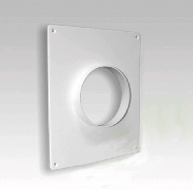 Фланец металлический 140мм, для крепления к стене трубы, гофры d-140мм