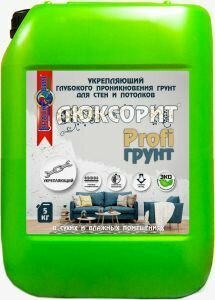 Грунт Укрепляющий Красковия Люксорит PROFI 10кг Глубокого Проникновения.